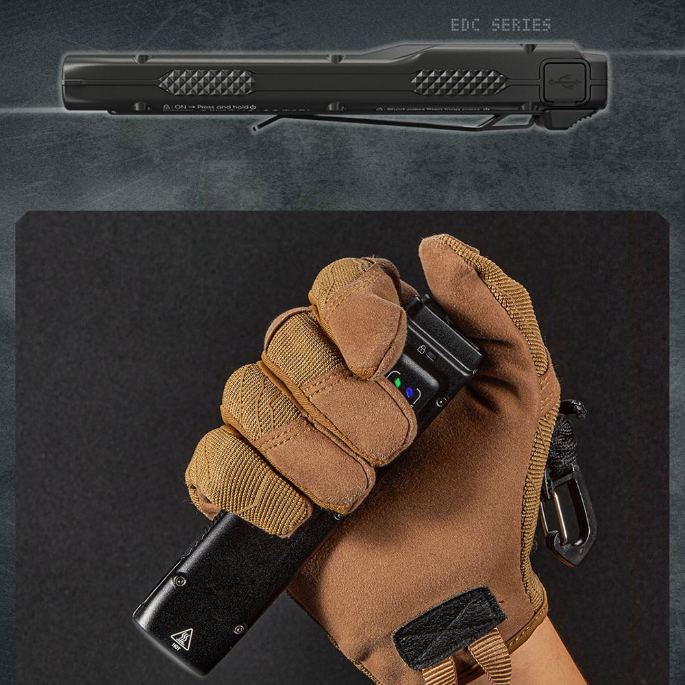 Nitecore EDC25 Flashlight - 3000 Lumens, Compact EDC Design