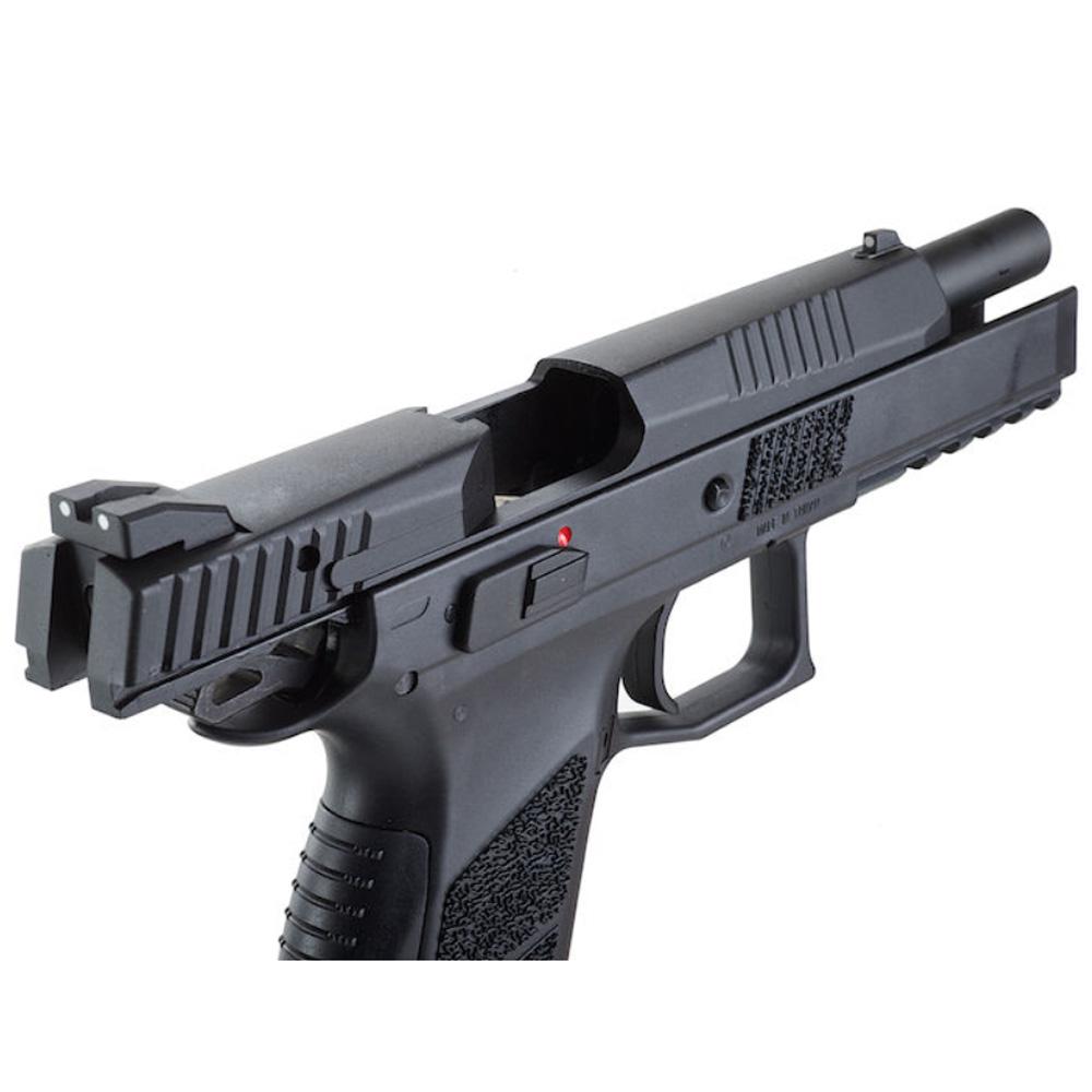 Buy KJ Works CZ P-09 GBB Airsoft Pistol - 376 FPS | ReplicaAirguns.ca
