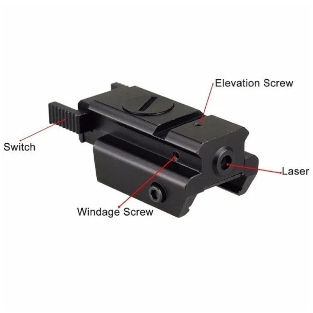 Purchase 5mW Green Laser Sight Class IIIa - 61mm | ReplicaAirguns.ca