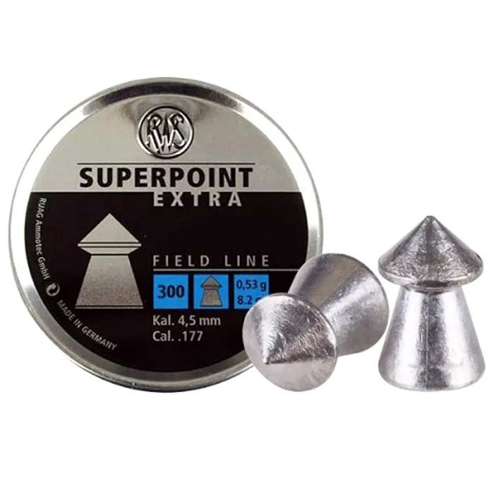 RWS Superdome .22 Cal Round-Nose Pellets | ReplicaAirguns.ca