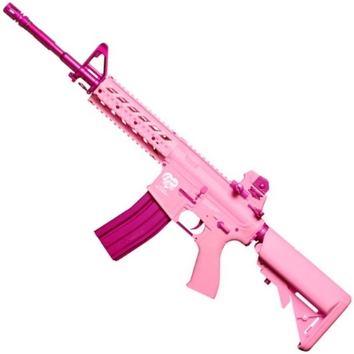 G&G FF15-L Pink AEG Airsoft Rifle | ReplicaAirguns.ca