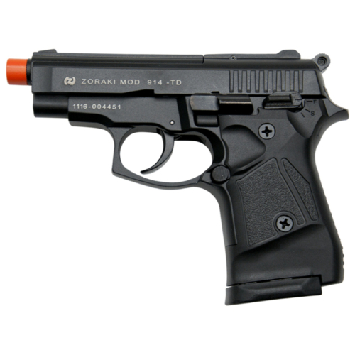 Purchase Zoraki Front Fire Black M914 Full Auto 9mm Blank Gun ...